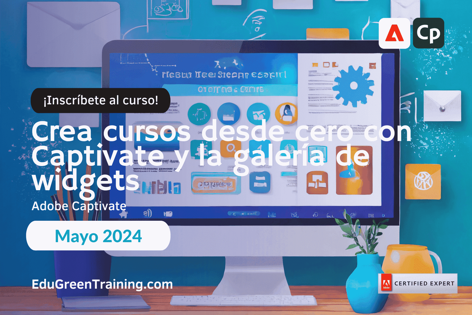 Crea cursos desde cero con Captivate y la galería de widgets - EduGreen ...